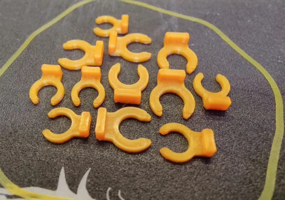 Bowden Clips by G4ZO | Download free STL model | Printables.com