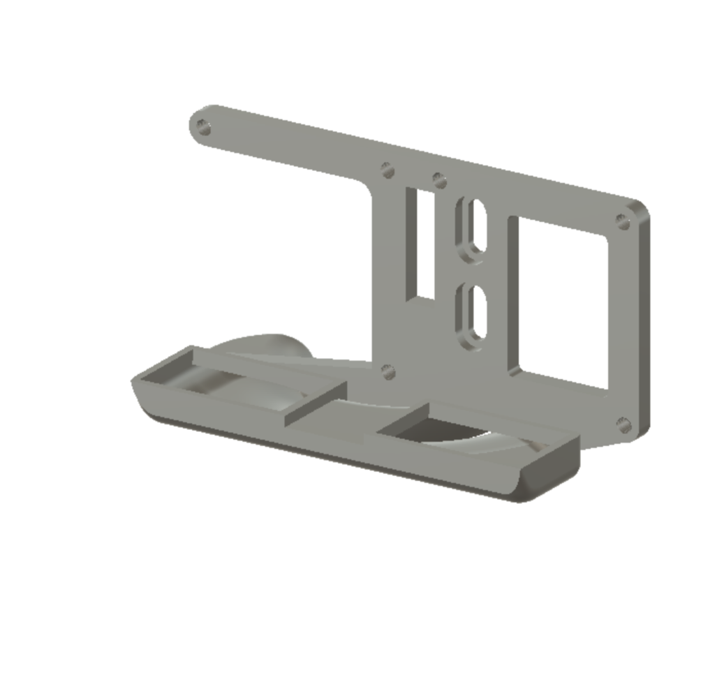 BIQU H2 dual 4020 fan duct by C.Owen.Designs | Download free STL model ...