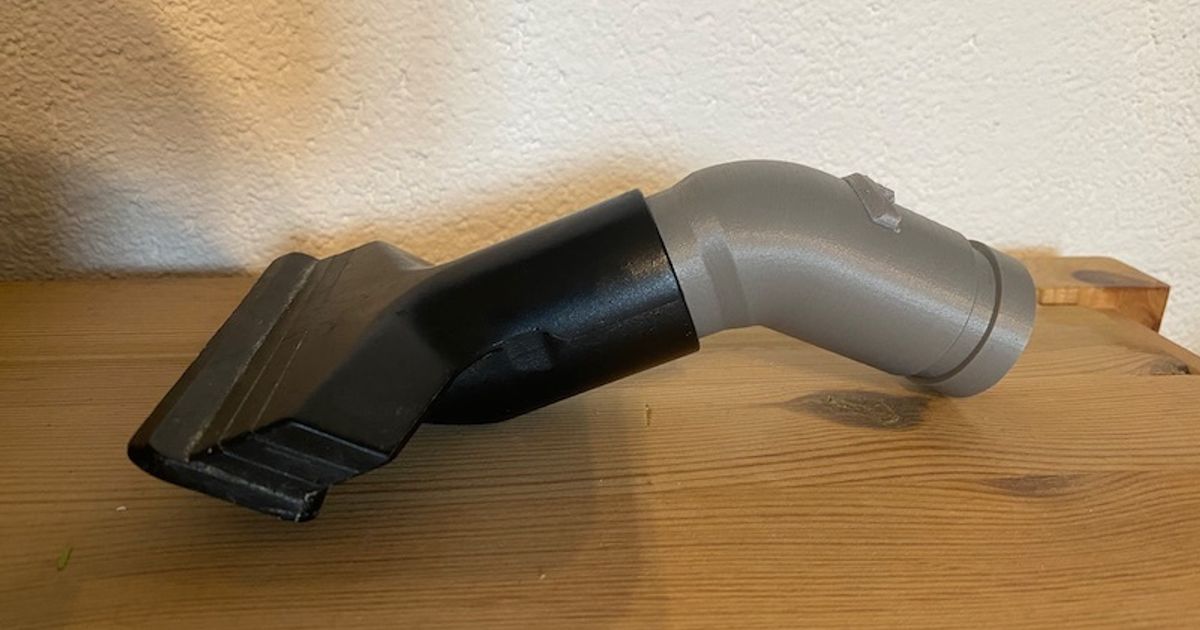 Dyson Adapter 45° D=31mm by slash66 | Download free STL model ...