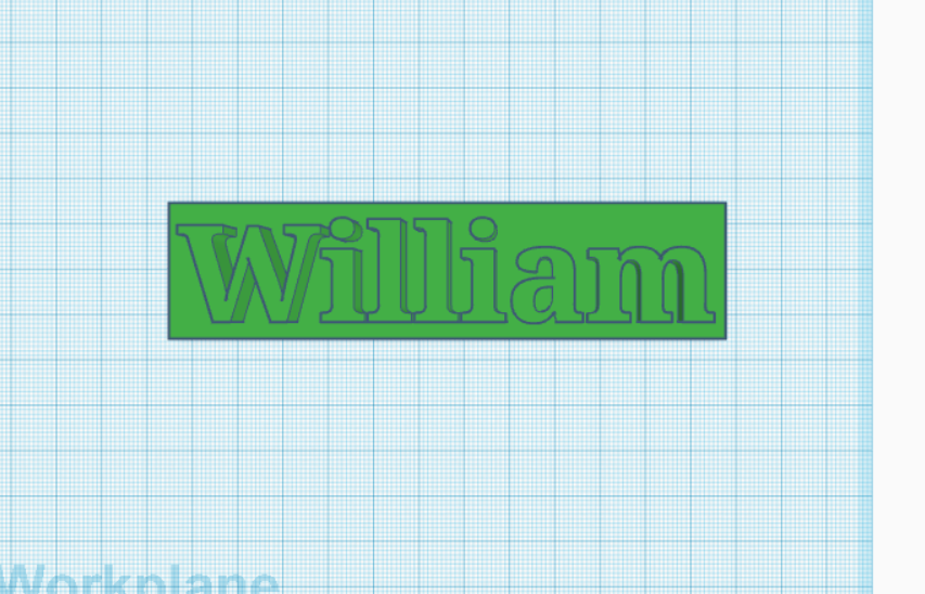 William name plaque by william schulte | Download free STL model ...