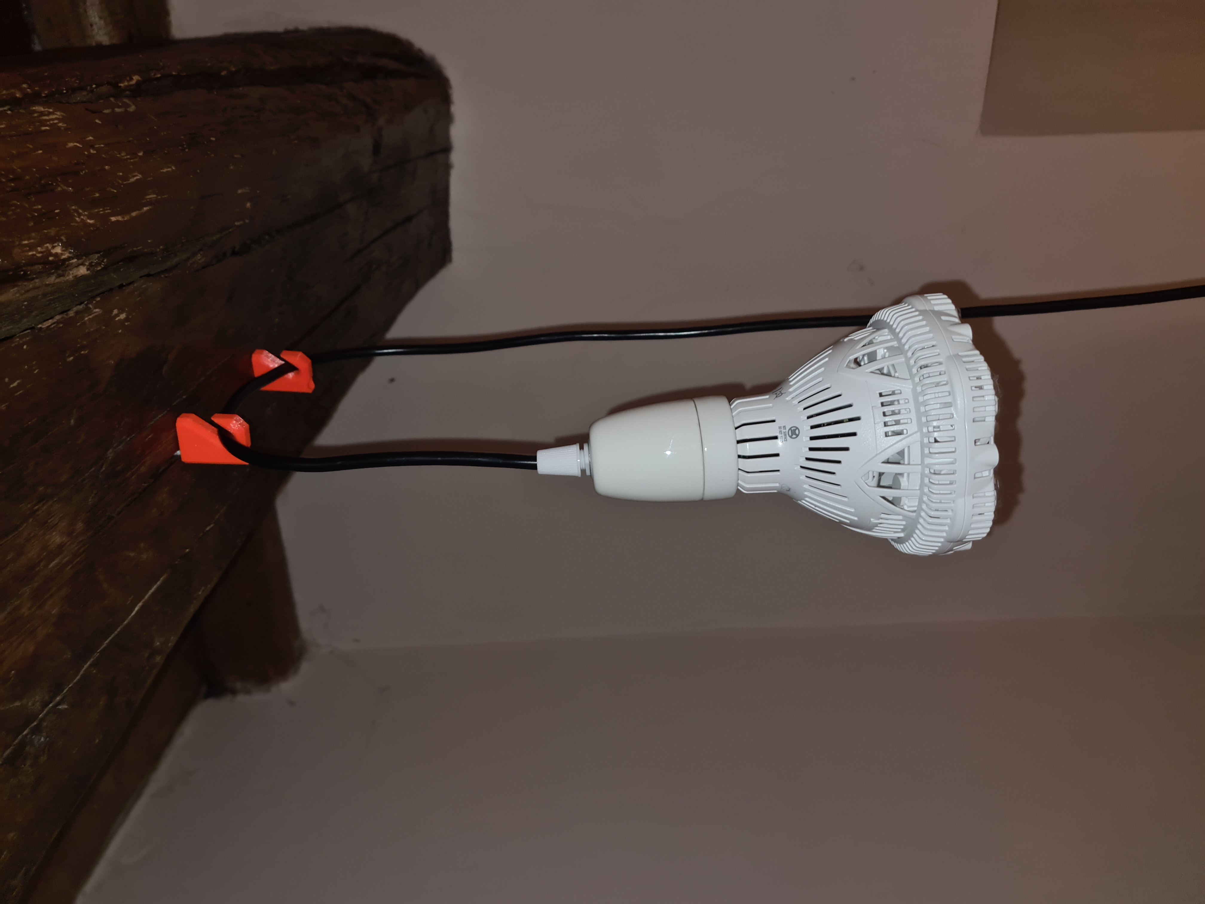 Ceiling cable holder by MatteMR | Download free STL model | Printables.com