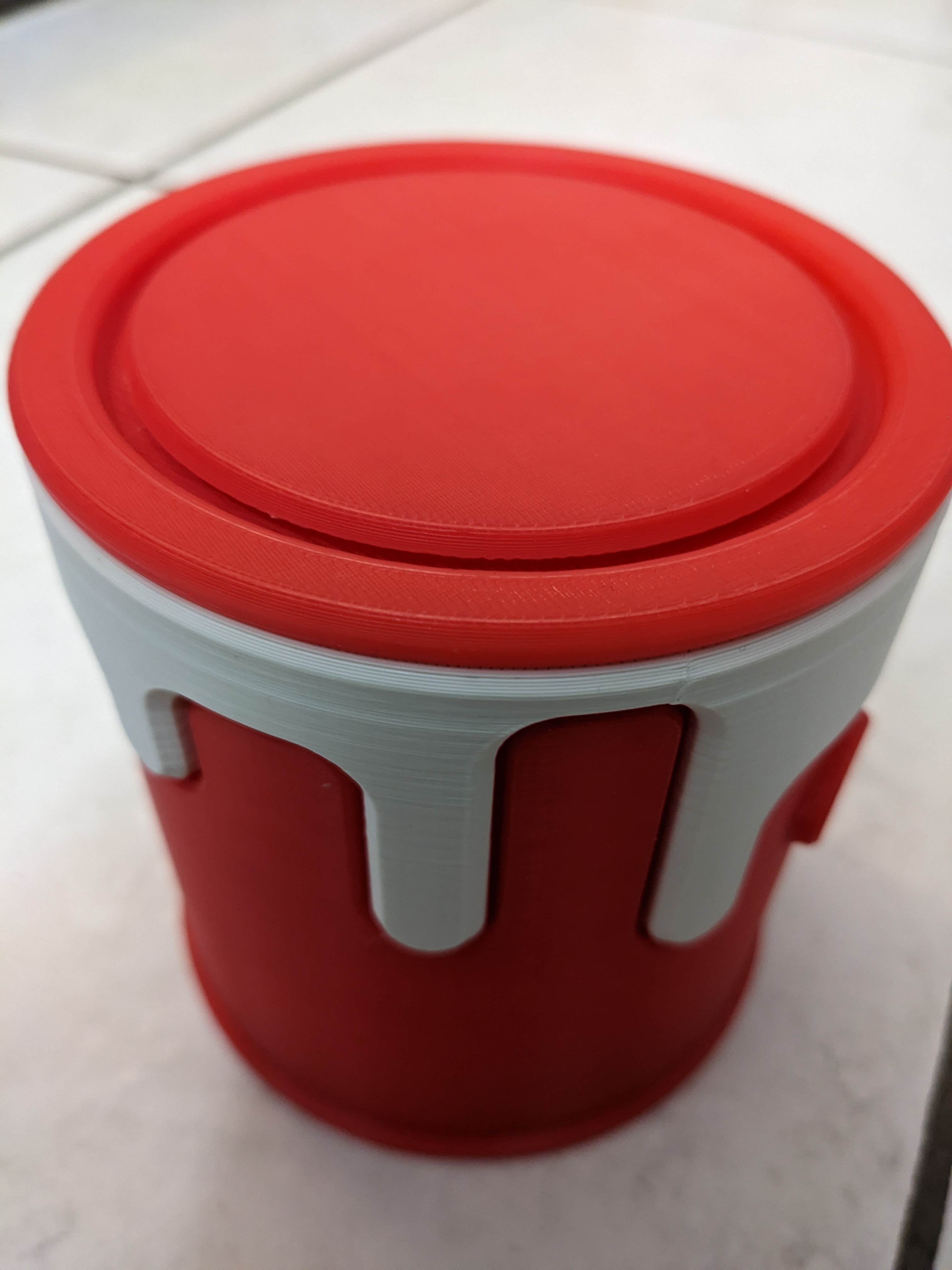 Lid for Drippy_Bucket by MM | Download free STL model | Printables.com
