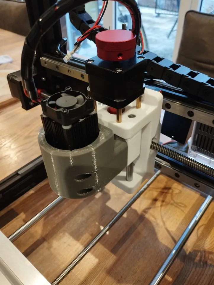 Linear rail mount for Z axis CNC 3018 by Greg FRISON | Download free STL model | Printables.com