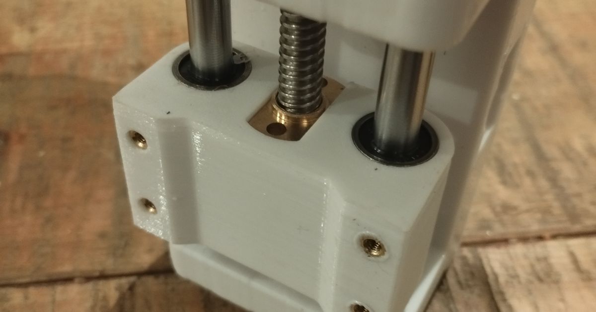 Z axis modular support CNC 3018 by Greg FRISON | Download free STL model | Printables.com