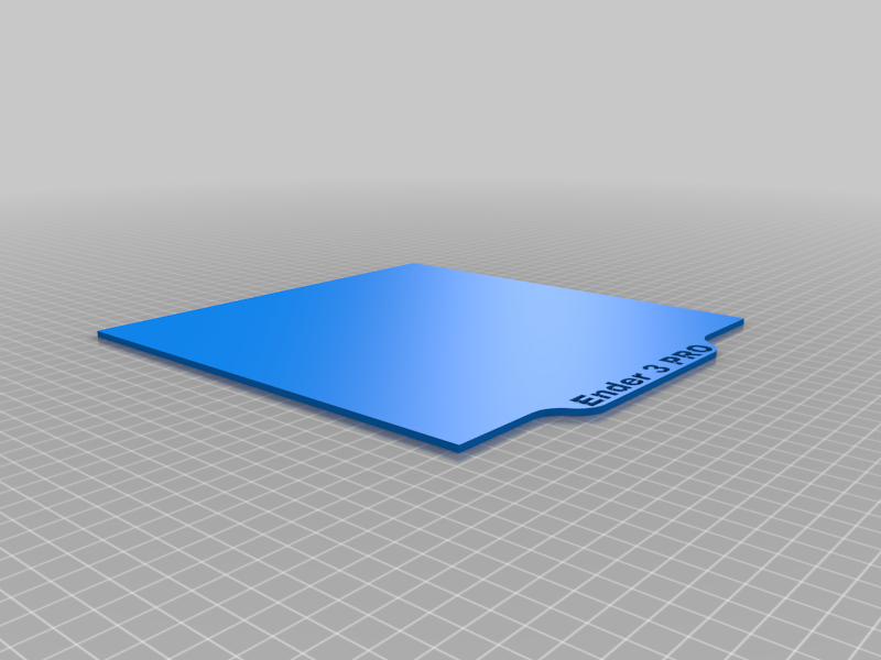 Creality Ender 3 PRO custom build plate por 3DPrintBeginner | Descargar ...