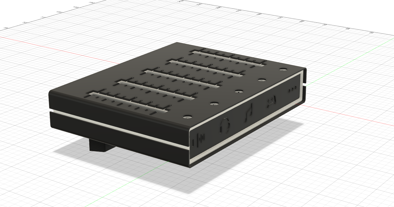 Deej Audio Fader Enclosure by Skyfighter | Download free STL model ...