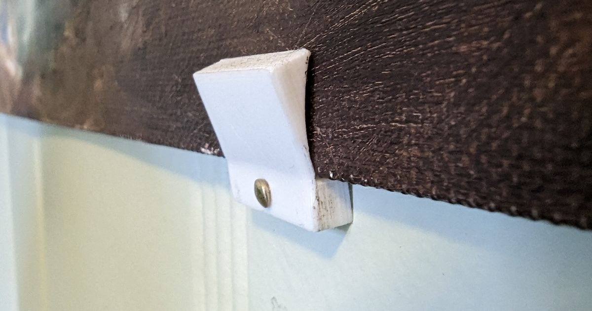 Simple Poster or Picture Mount by fellowapeman | Download free STL ...