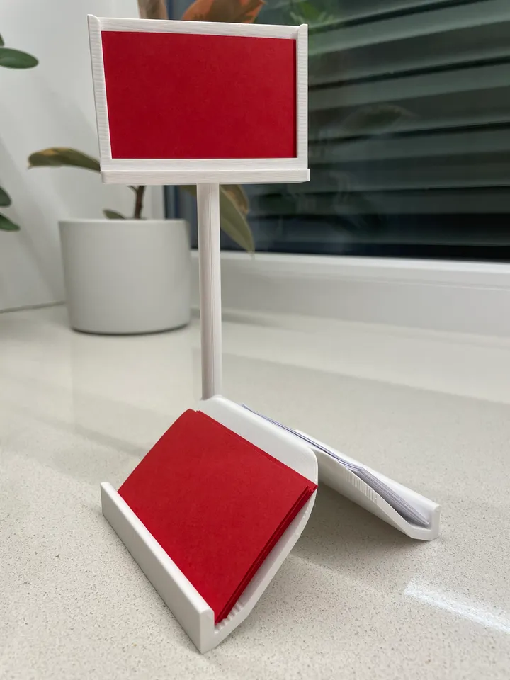 Business Card Billboard Holder by MOSTAR | Download free STL model ...