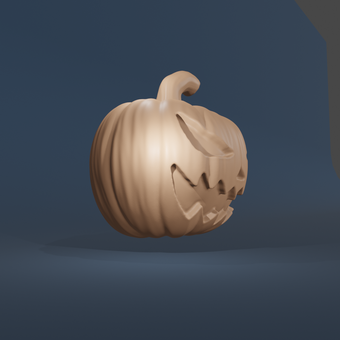 Evil Pumpkin by WindBlatt3D | Download free STL model | Printables.com