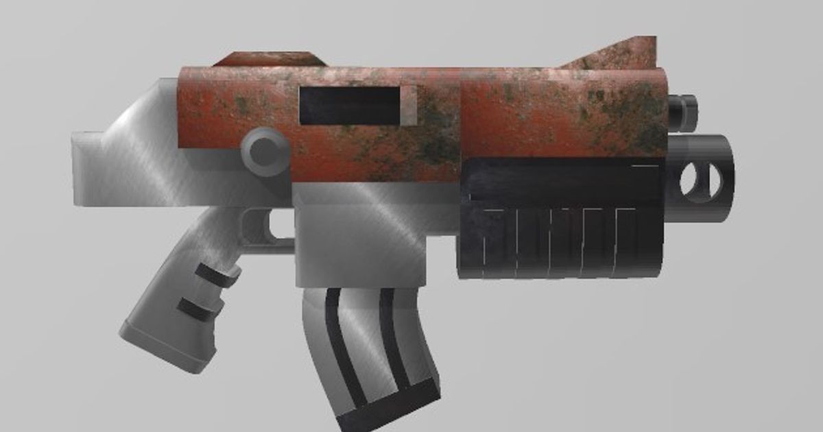 Warhammer Bolter Pistol por ReProps | Descargar modelo STL gratuito ...