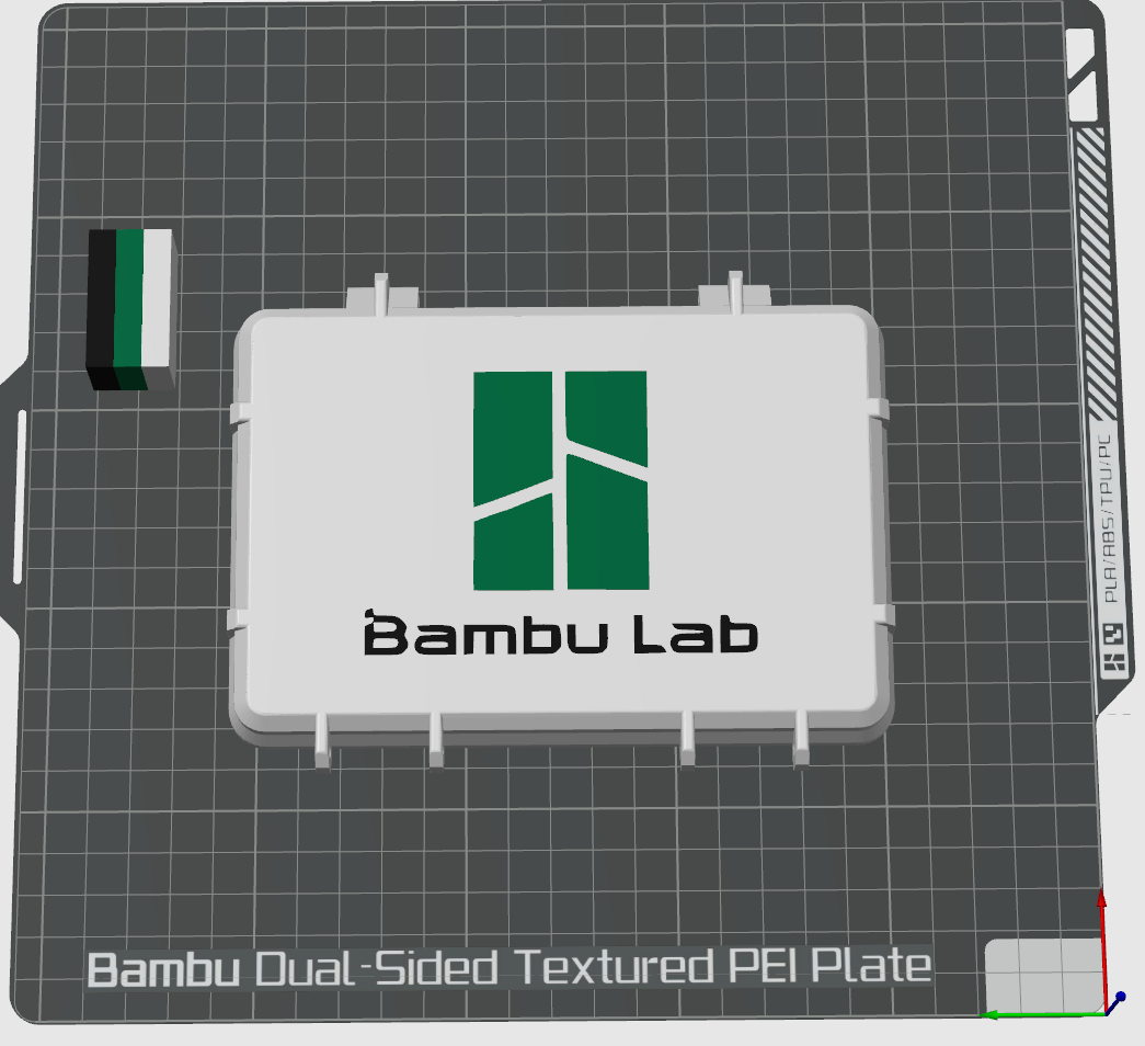 Bambu Logo-Multimaterial AMS Rugged Box Remix by Saganaki | Download ...
