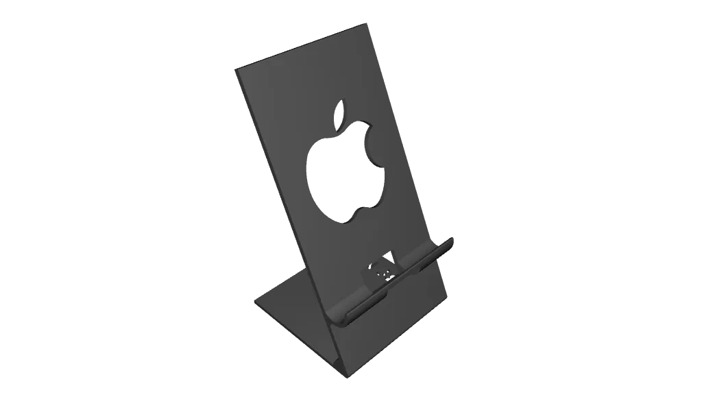 Apple iPhone Support by PhDGoSlowAncient | Download free STL model ...