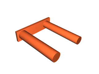 3-D Printer stringing test by Penguino | Download free STL model ...