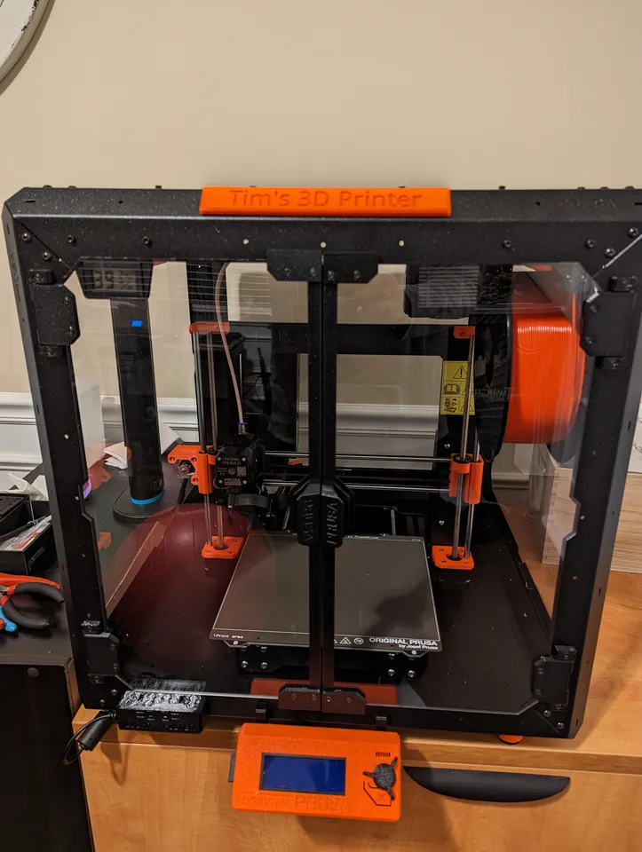 Prusa Enclosure nameplate by Twgiambra | Download free STL model ...