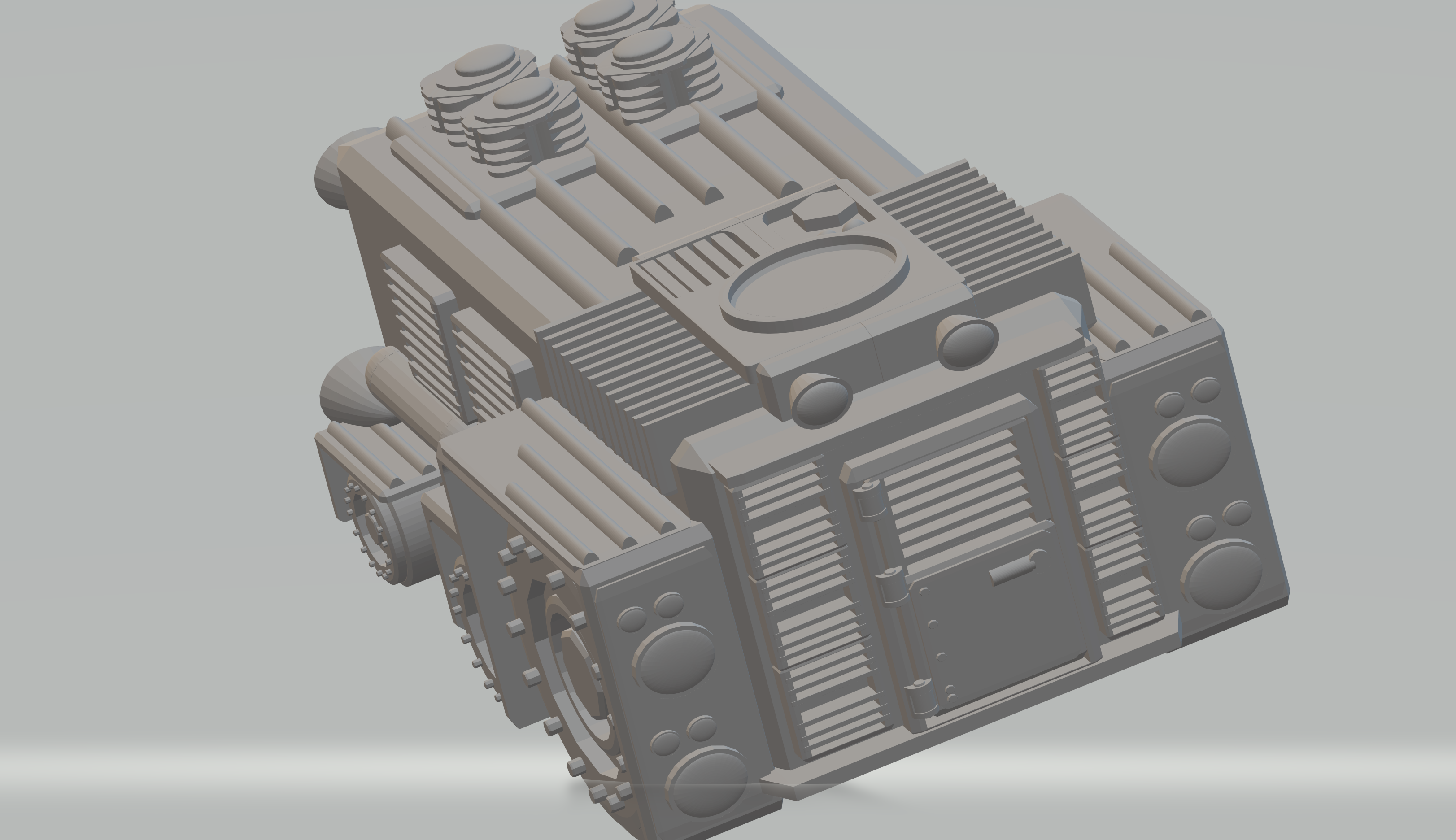 FHW: Rail Cult Alternate Crew Car Design by The Free Heathen Workshop ...