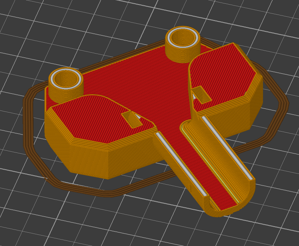 Strain Relief for Precise Printer Parts Bed by Imburr | Download free ...