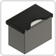 spring loaded business card holder by Ezra Black | Download free STL ...