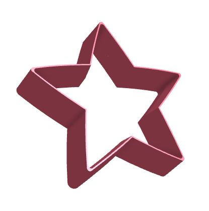 Star cookie cutter by Steph Campeau | Download free STL model ...