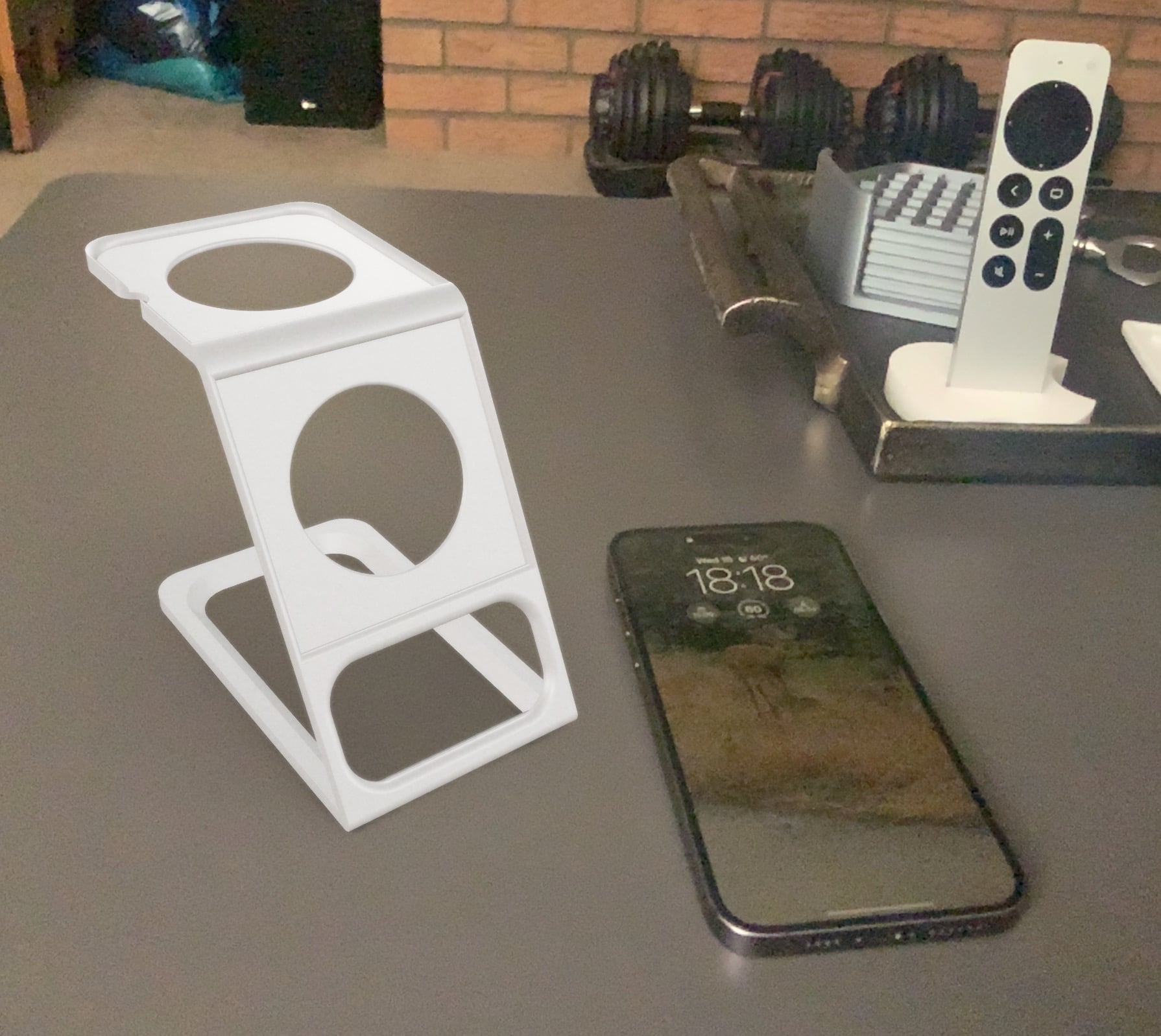 MagSafe Duo Charger Stand for iPhone & Apple Watch v1 by Stitch TEC ...