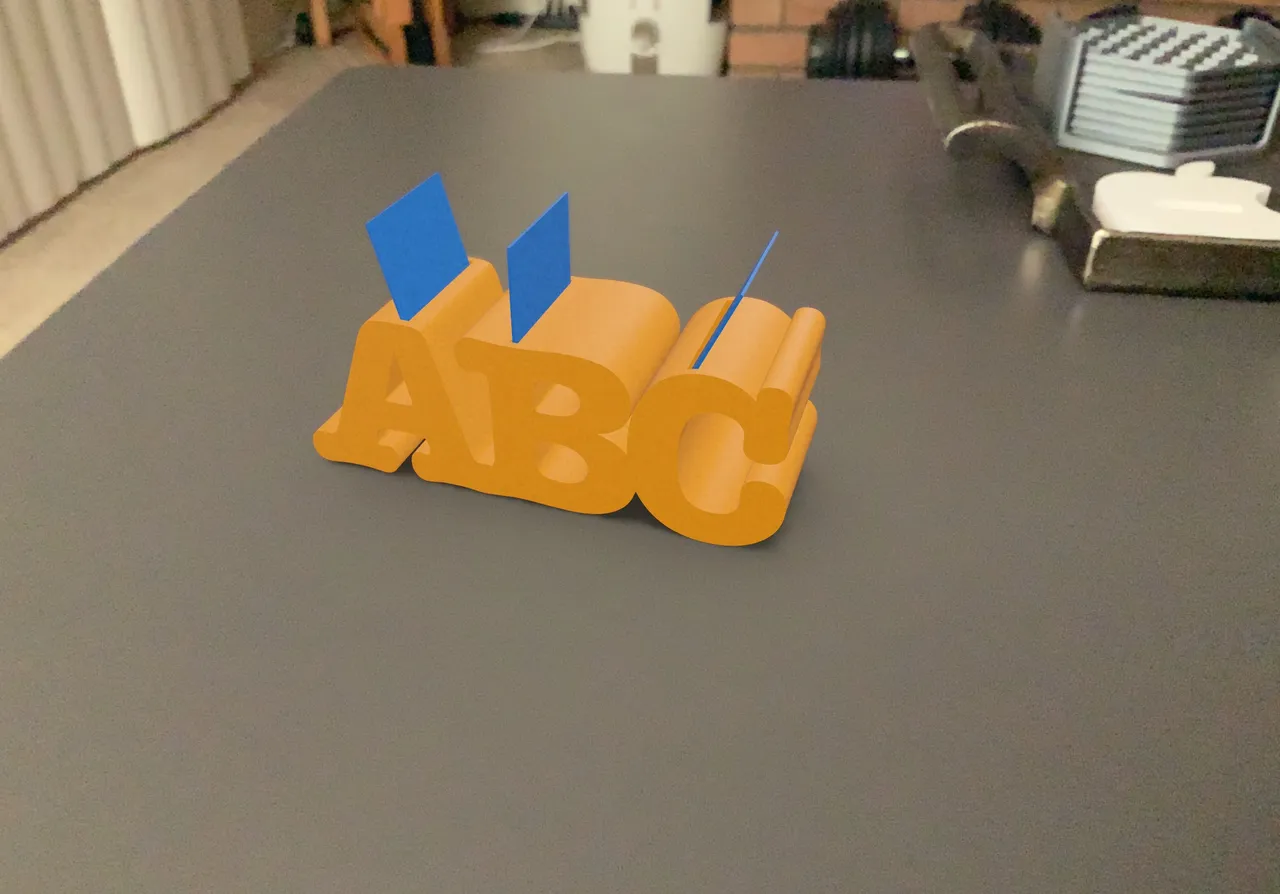 ABC Stands for A Business Card(s) Holder by Stitch TEC | Download free ...