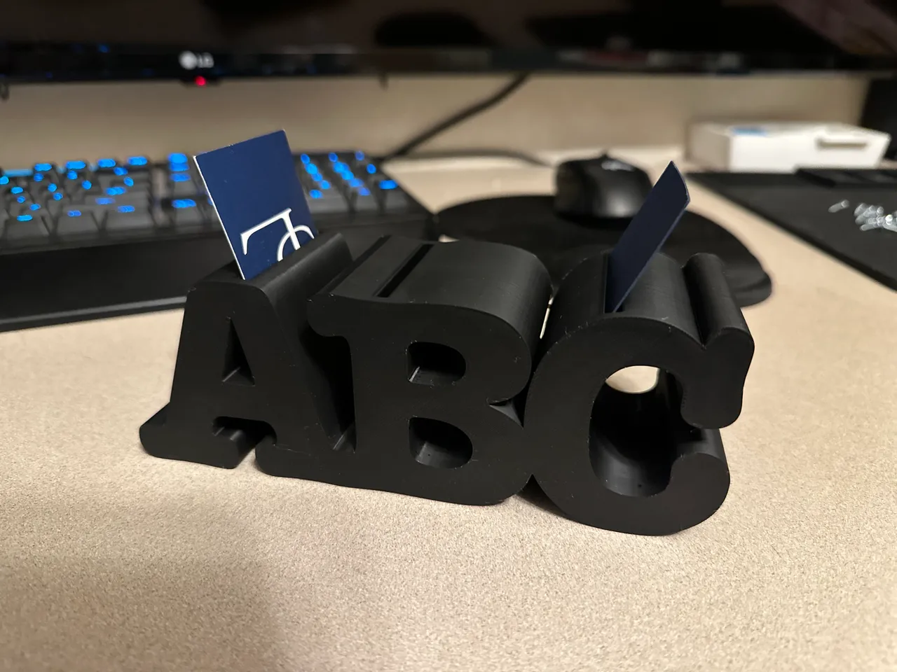 ABC Stands for A Business Card(s) Holder by Stitch TEC | Download free ...