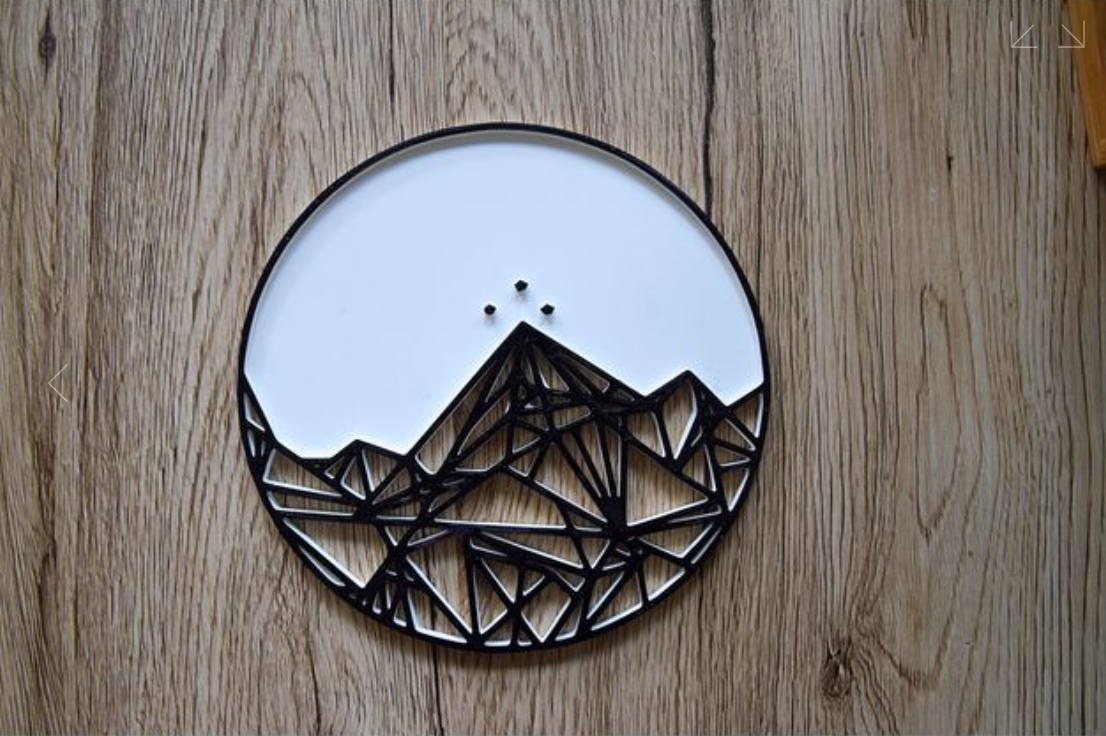 Acotar Mountain Wall Art by hbermu | Download free STL model ...