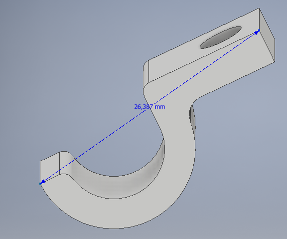 Hook for cable diameter 10 by MaverickR | Download free STL model ...