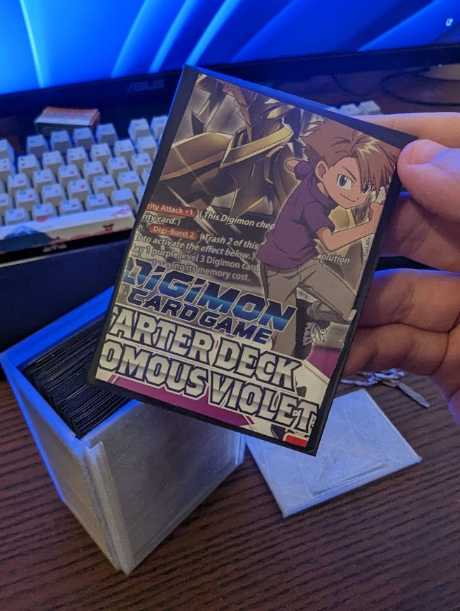 Digimon Trading Card Game 2020 Deckbox with Holder by NetTricks ...