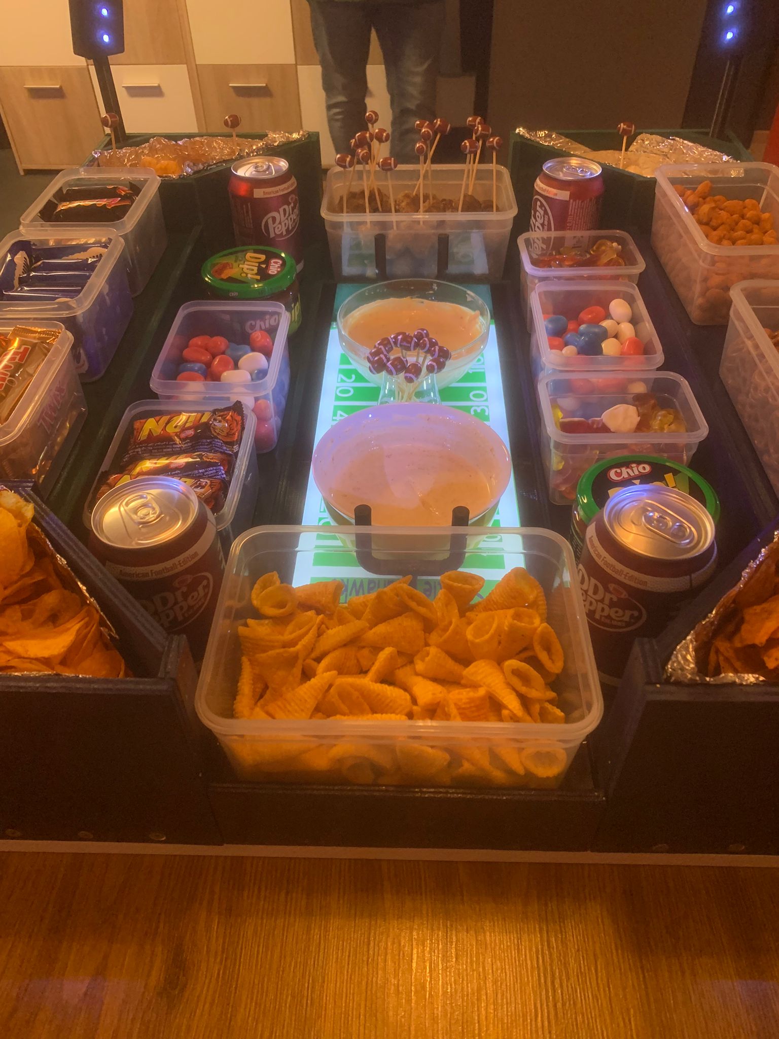 NFL Snack Stadium by JH3D | Download free STL model | Printables.com