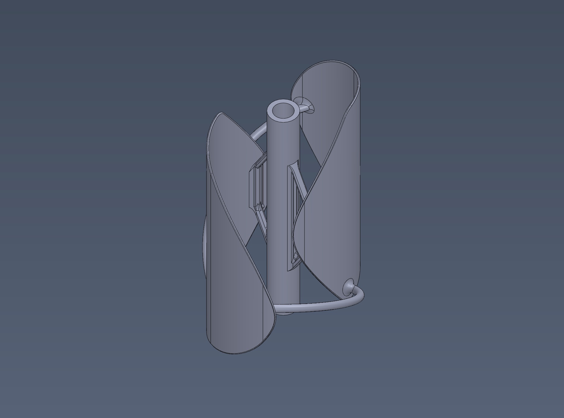 Vertical Axis Windmill 04 by Chya | Download free STL model ...