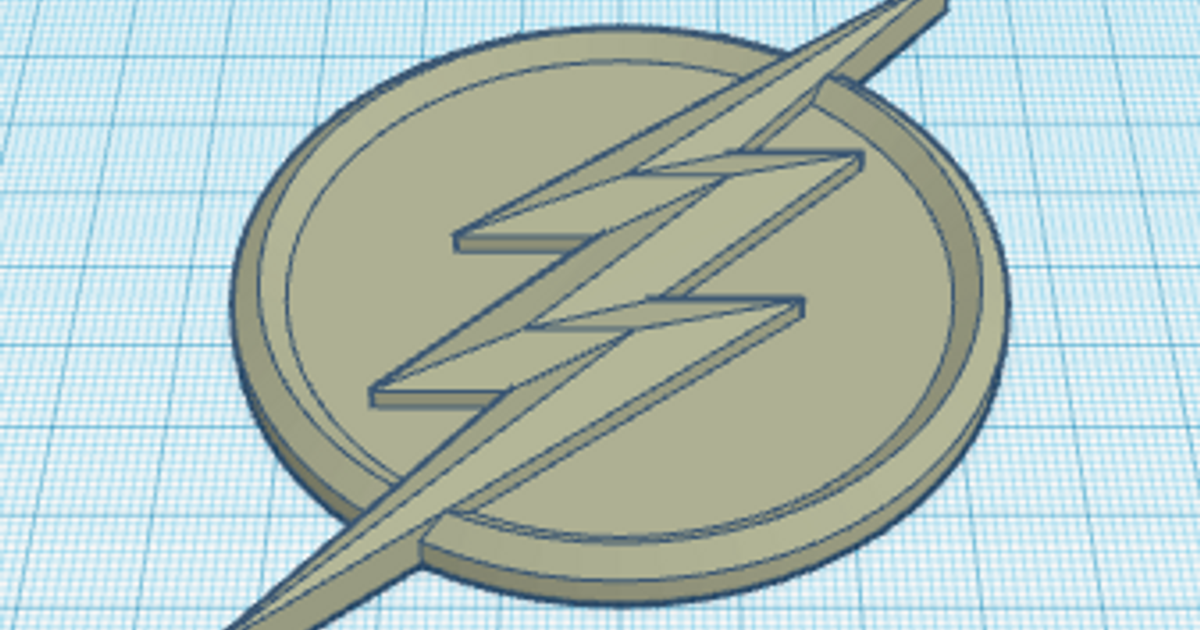 flash emblem by Filip Nacházel | Download free STL model | Printables.com