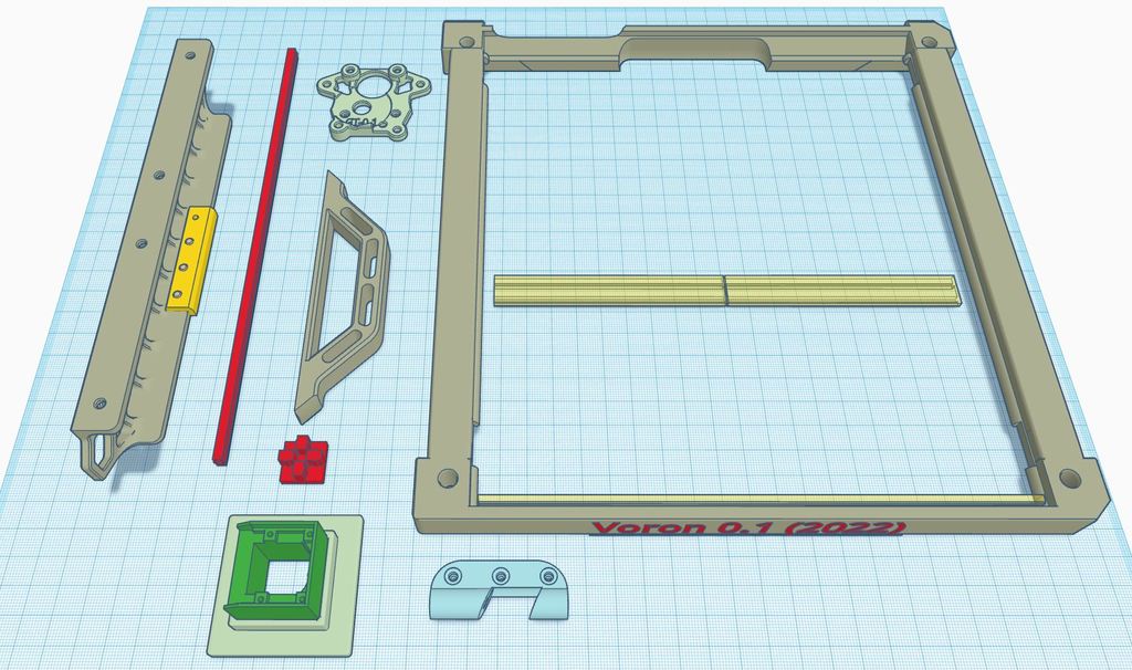 Collection of Voron 0.1 Mods por Tritschi | Descargar modelo STL ...