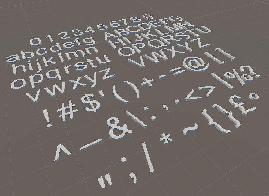 Arial letters numbers and symbols (lowercase and uppercase) por GB, PhD ...