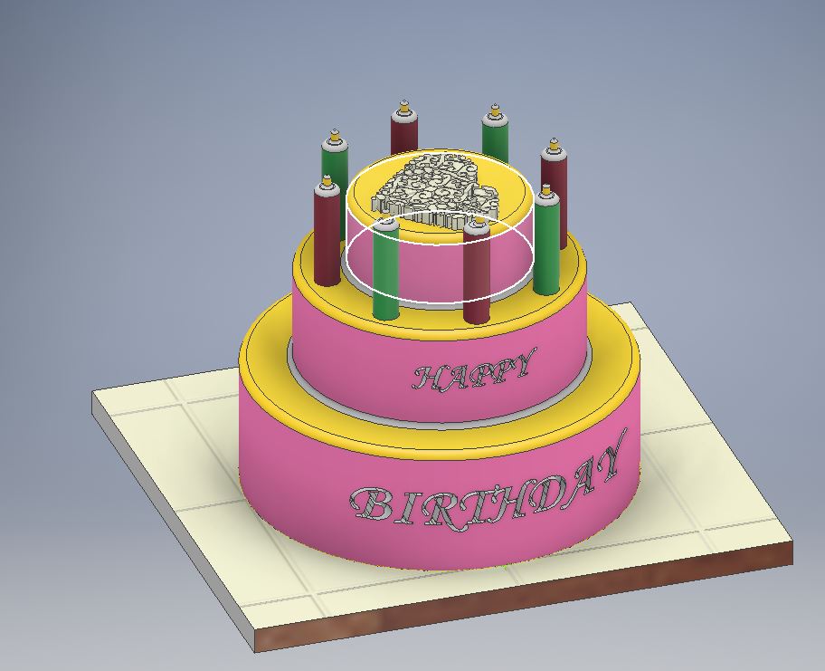 Happy Birthday - by MaverickR | Download free STL model | Printables.com