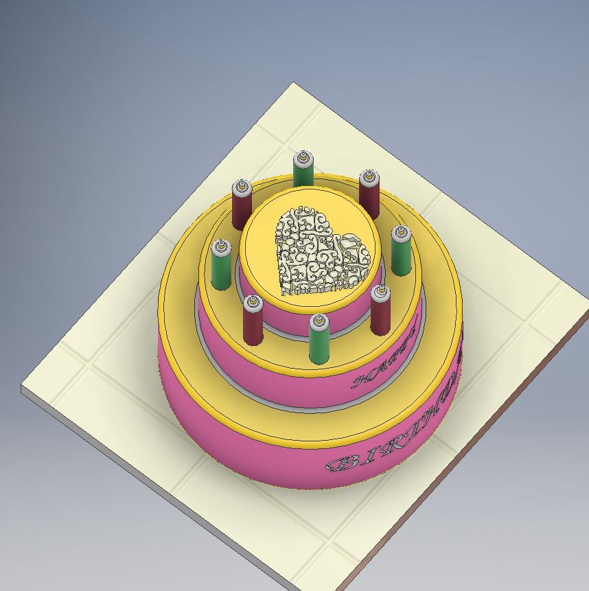 Happy Birthday - by MaverickR | Download free STL model | Printables.com