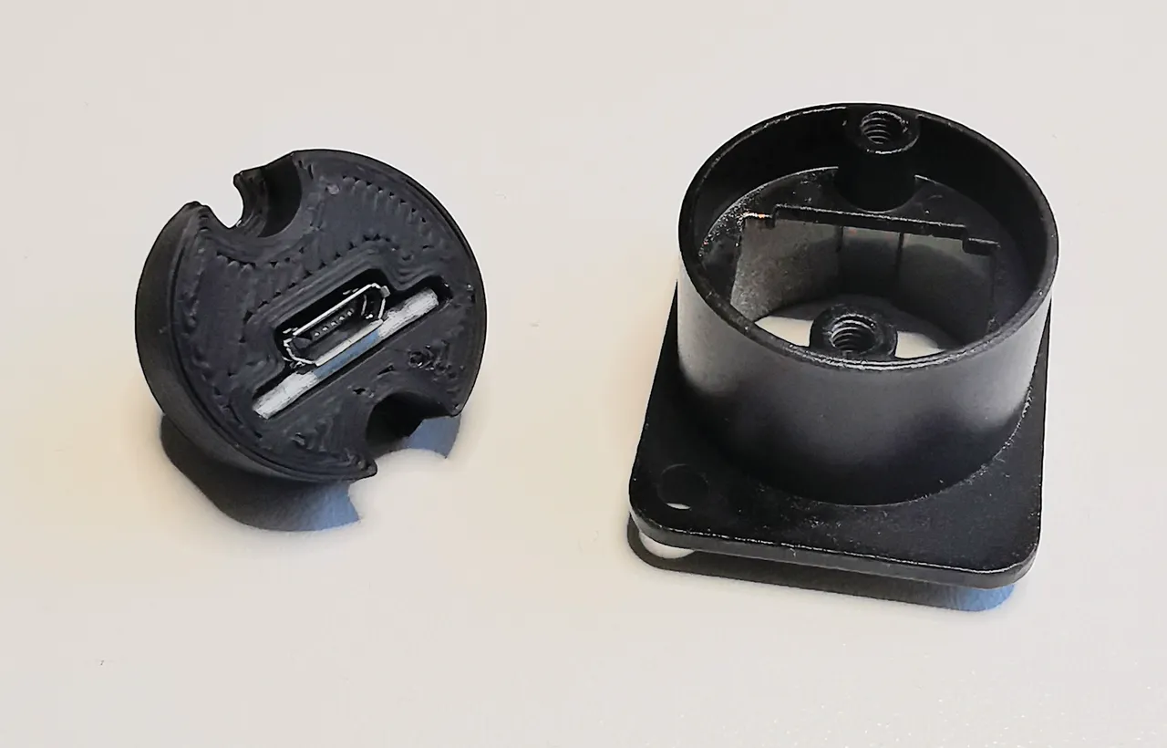 Convert a panel mount Firewire to USB micro by MagnusT | Download free ...