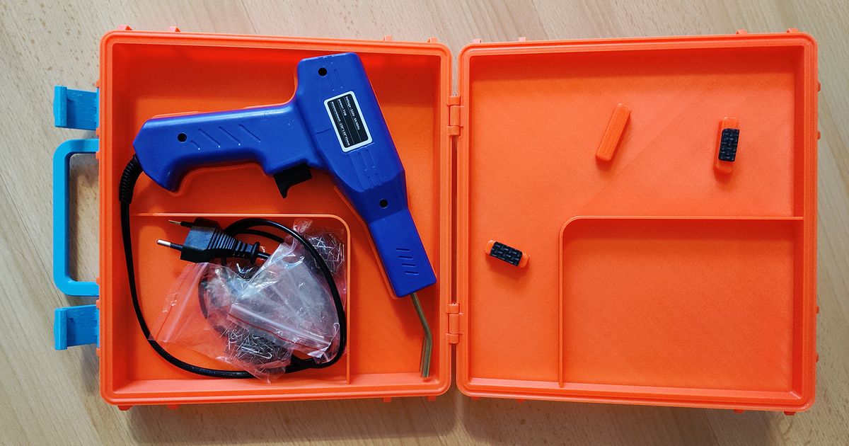 Hot staple plastic welder storage box by Martin | Download free STL ...