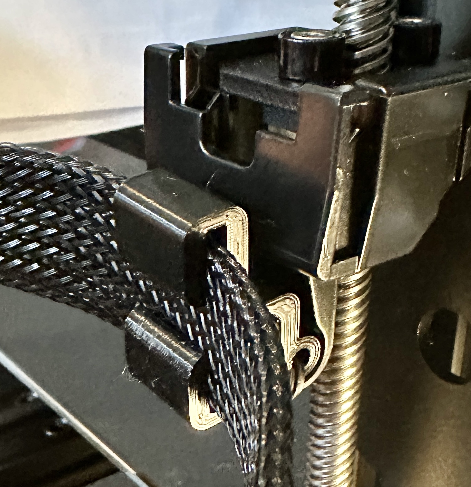 Ender 3 S1 Ribbon Cable Holder by cflury | Download free STL model ...