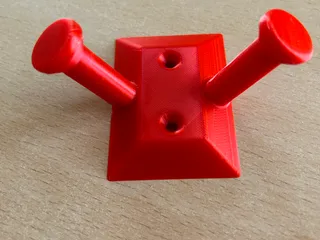 Double strong hook by fly | Download free STL model | Printables.com