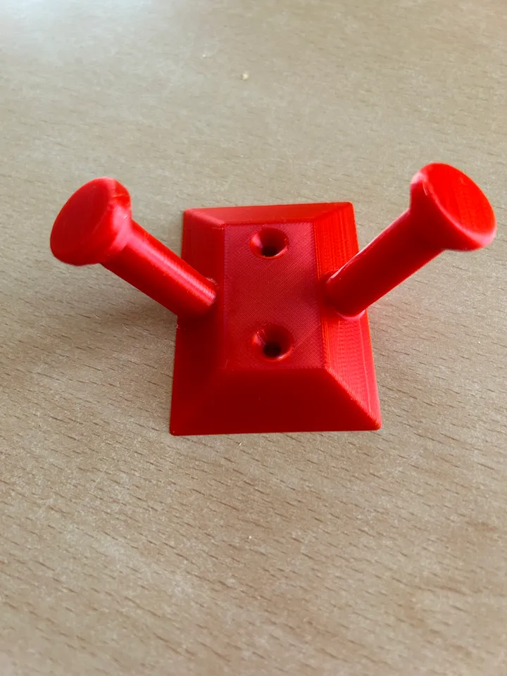 Double strong hook by fly | Download free STL model | Printables.com