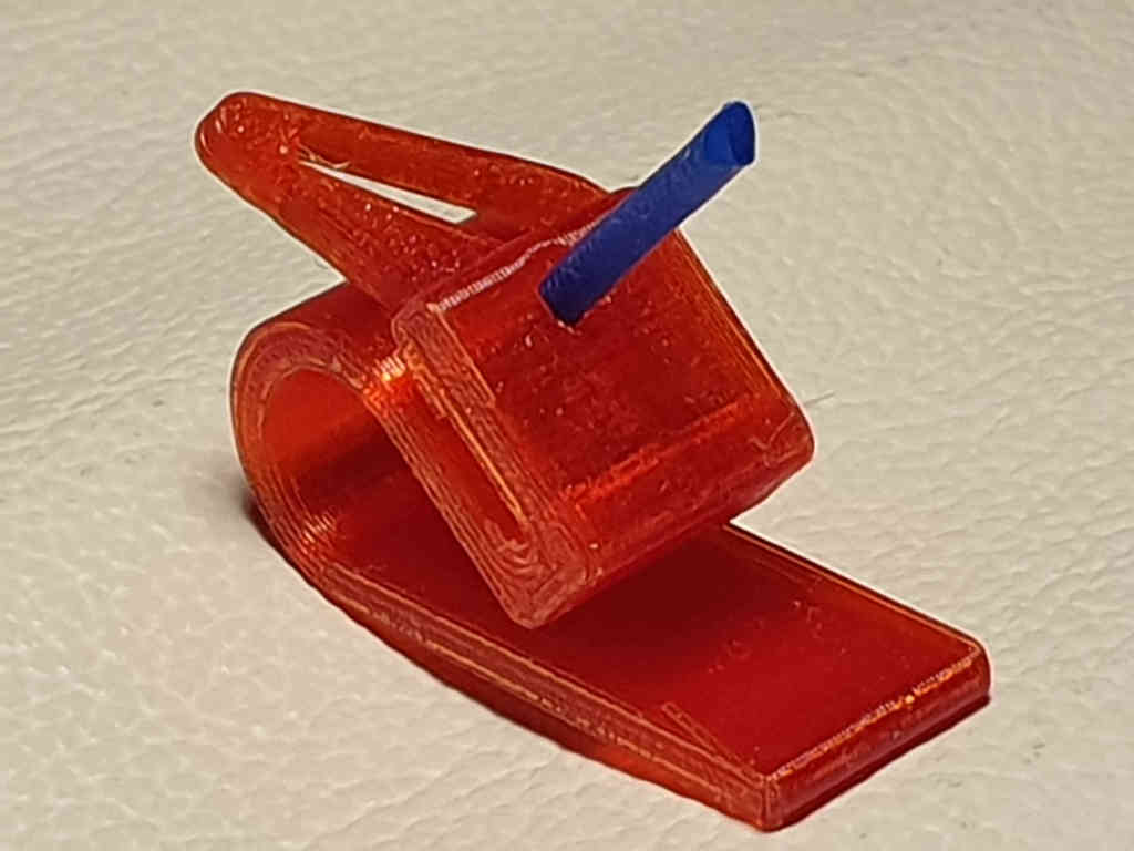 Awesome Filament Clip with Latch by Karza | Download free STL model ...