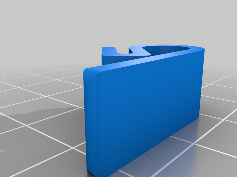Awesome Filament Clip with Latch by Karza | Download free STL model ...