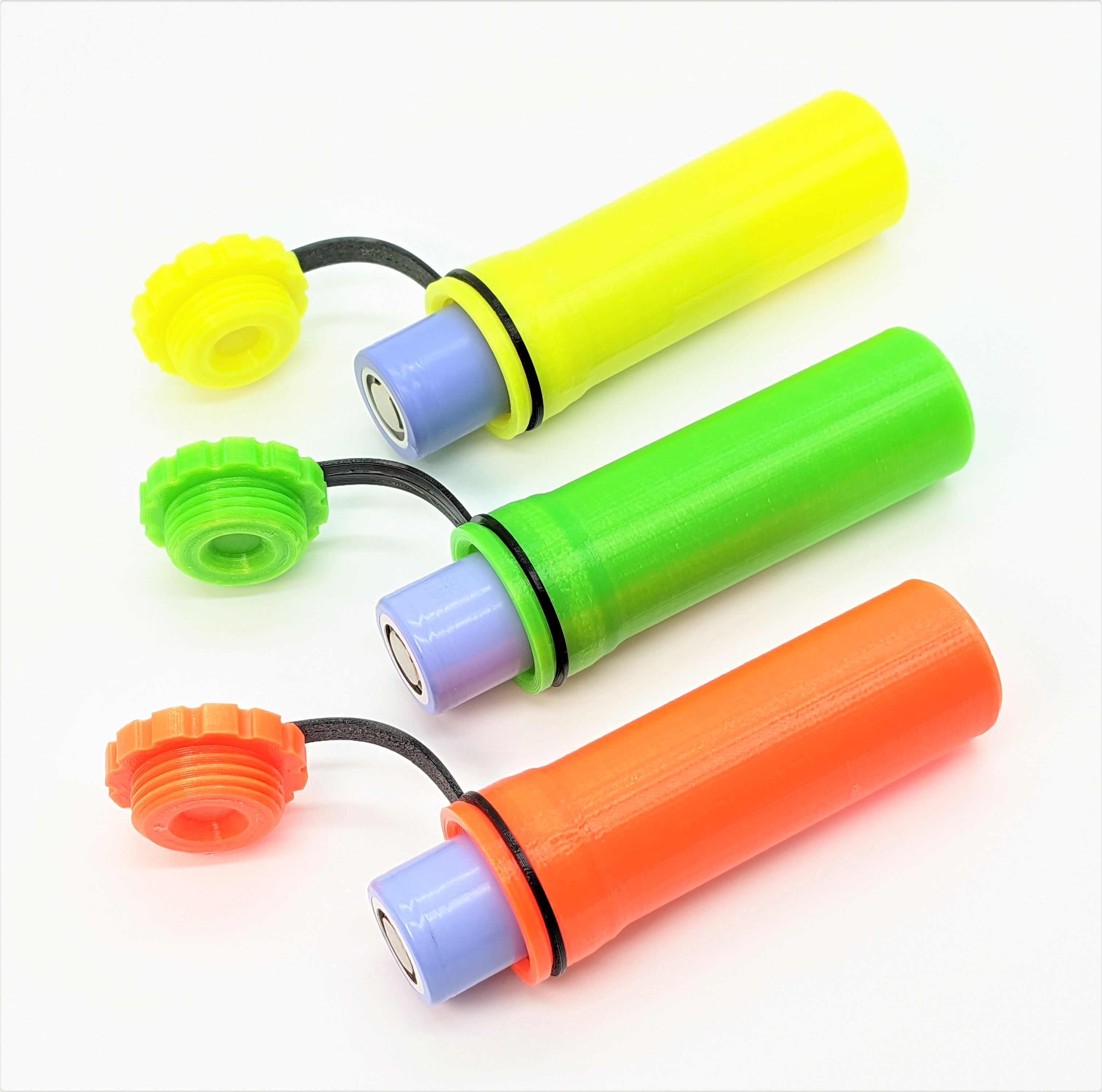 21700 Screw Lid Battery Holder by Spicy3d | Download free STL model ...