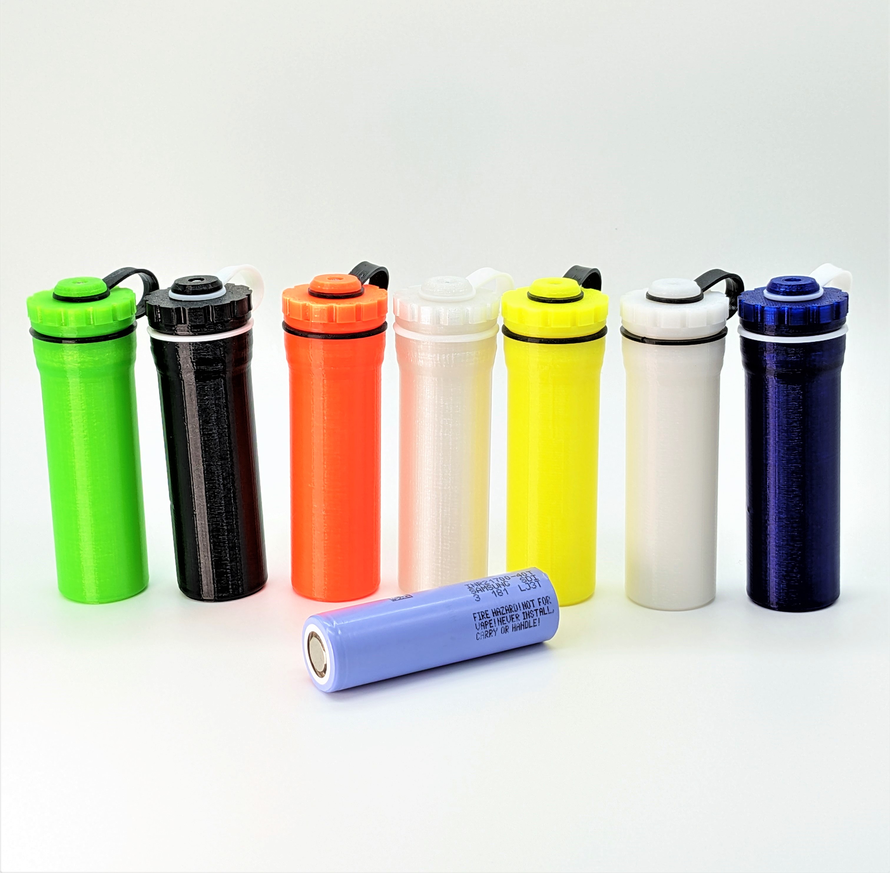 21700 Screw Lid Battery Holder by Spicy3d | Download free STL model ...