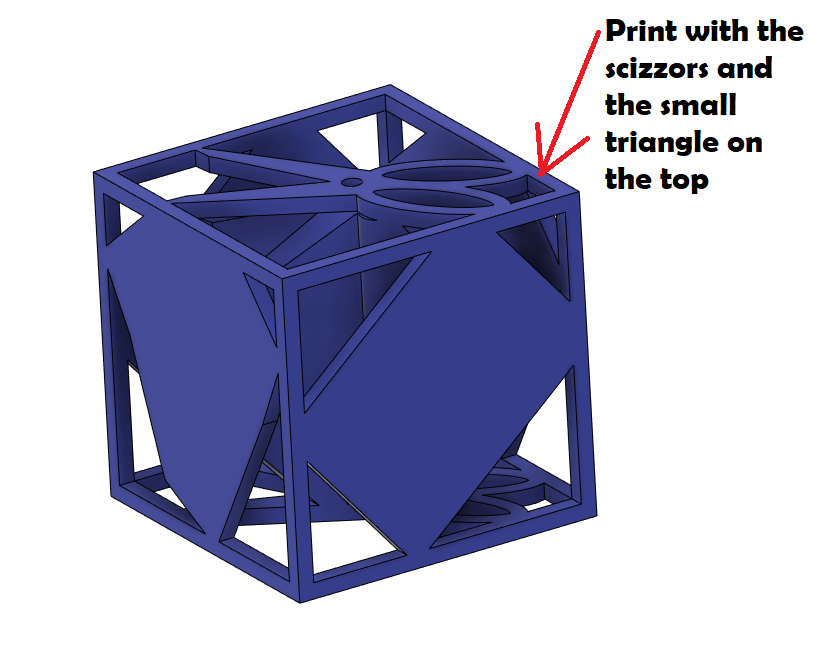 Rock Paper Scissors Cube by Desktop Inventions | Download free STL ...