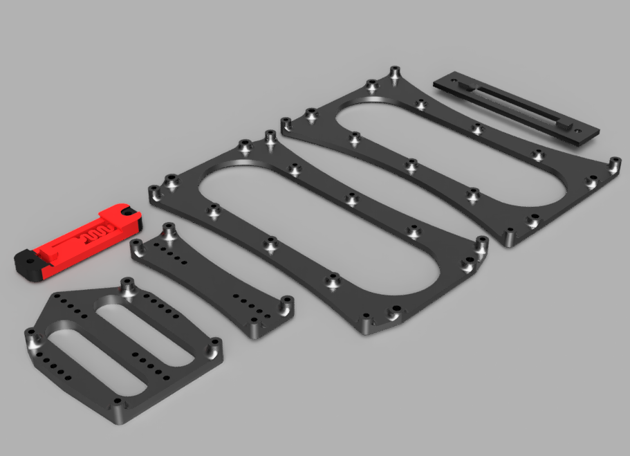 Voron Misc din rail mounts por spengineer | Descargar modelo STL gratuito | Printables.com