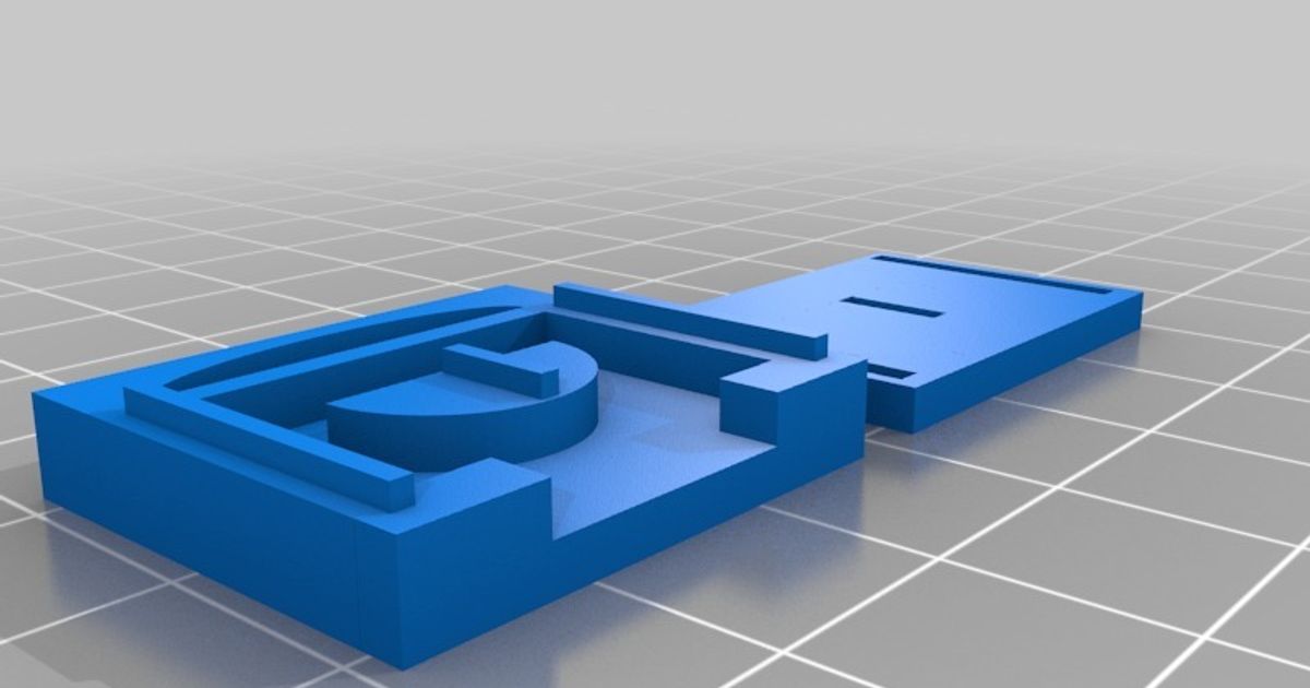 Key handle grip thingy for light-up keys by thebrownwelsh | Download ...