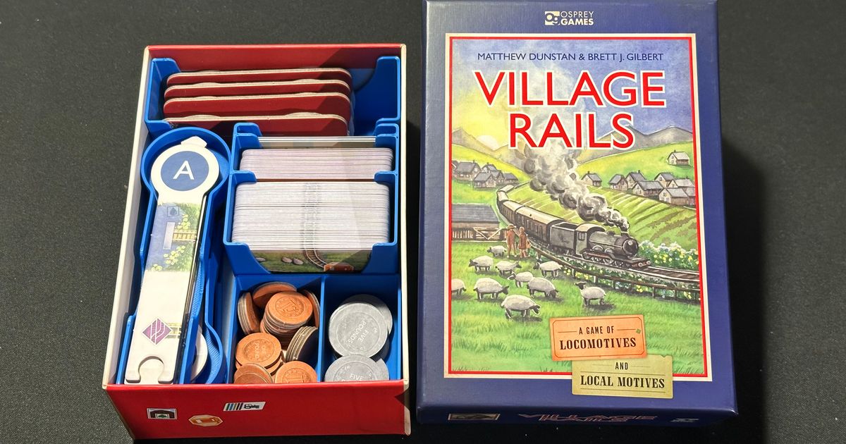 Village Rails Box Insert by olivvybee | Download free STL model ...