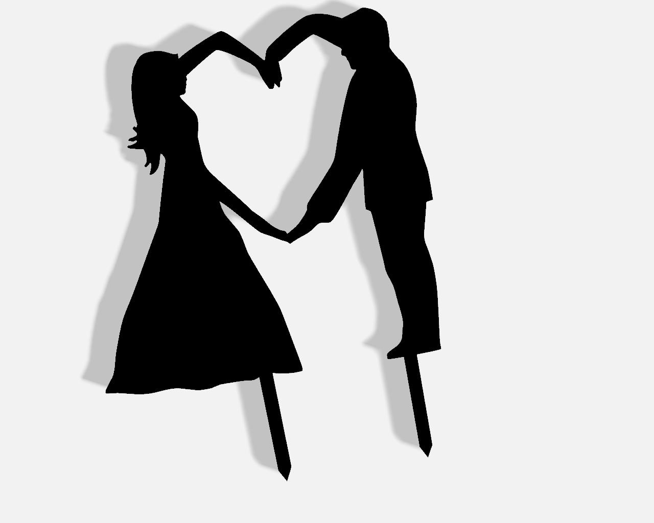 Heart couple LOVE topper by David Horák | Download free STL model ...