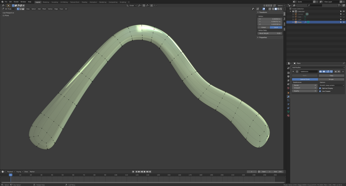 "Feverish" Hook Boomerang by Lapjoint | Download free STL model ...